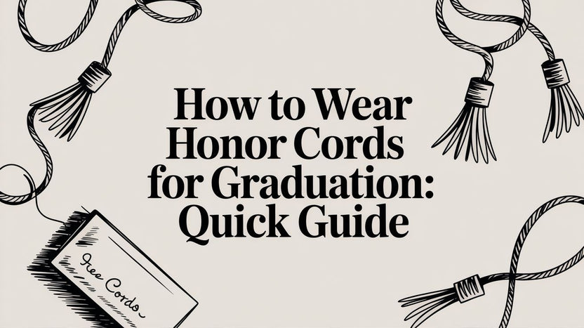 How to Wear Honor Cords for Graduation: Quick Guide – Stoles.com