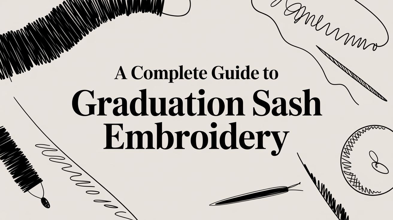 A Complete Guide to Graduation Sash Embroidery – Stoles.com