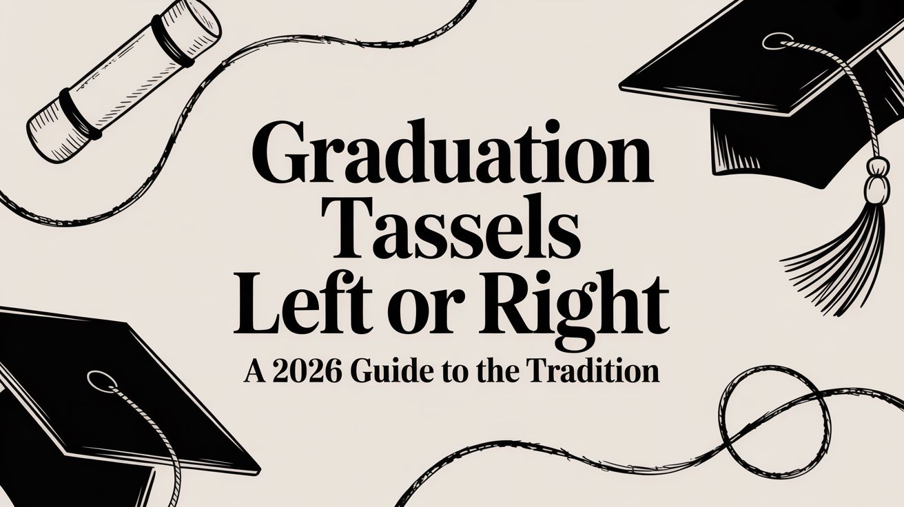 Graduation Tassels Left or Right A 2026 Guide to the Tradition – Stoles.com