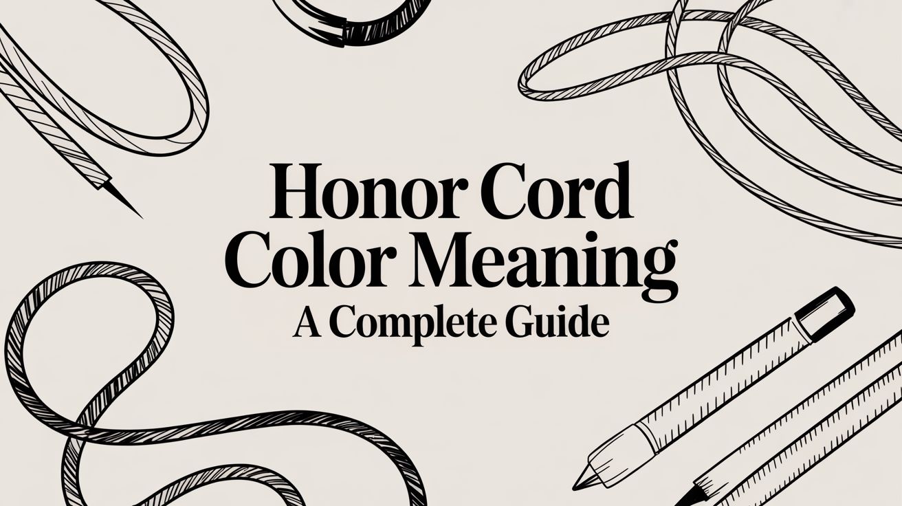 Honor Cord Color Meaning: A Complete Guide – Stoles.com