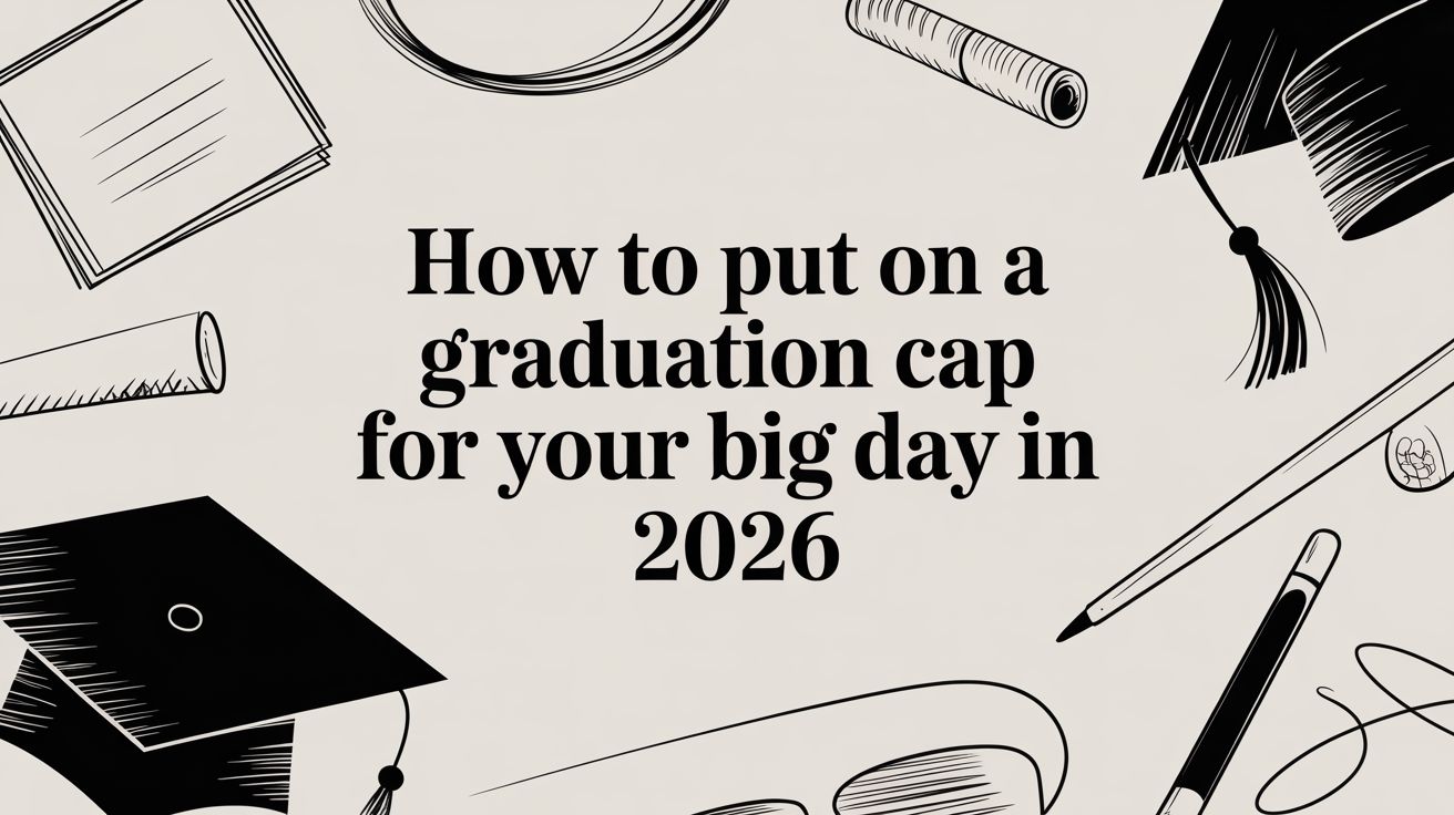How to Put on a Graduation Cap for Your Big Day in 2026 – Stoles.com