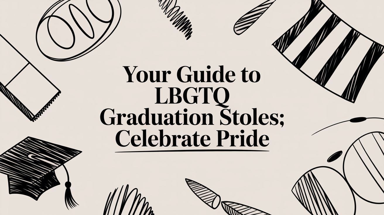 Your Guide to LGBTQ Graduation Stoles: Celebrate Pride – Stoles.com