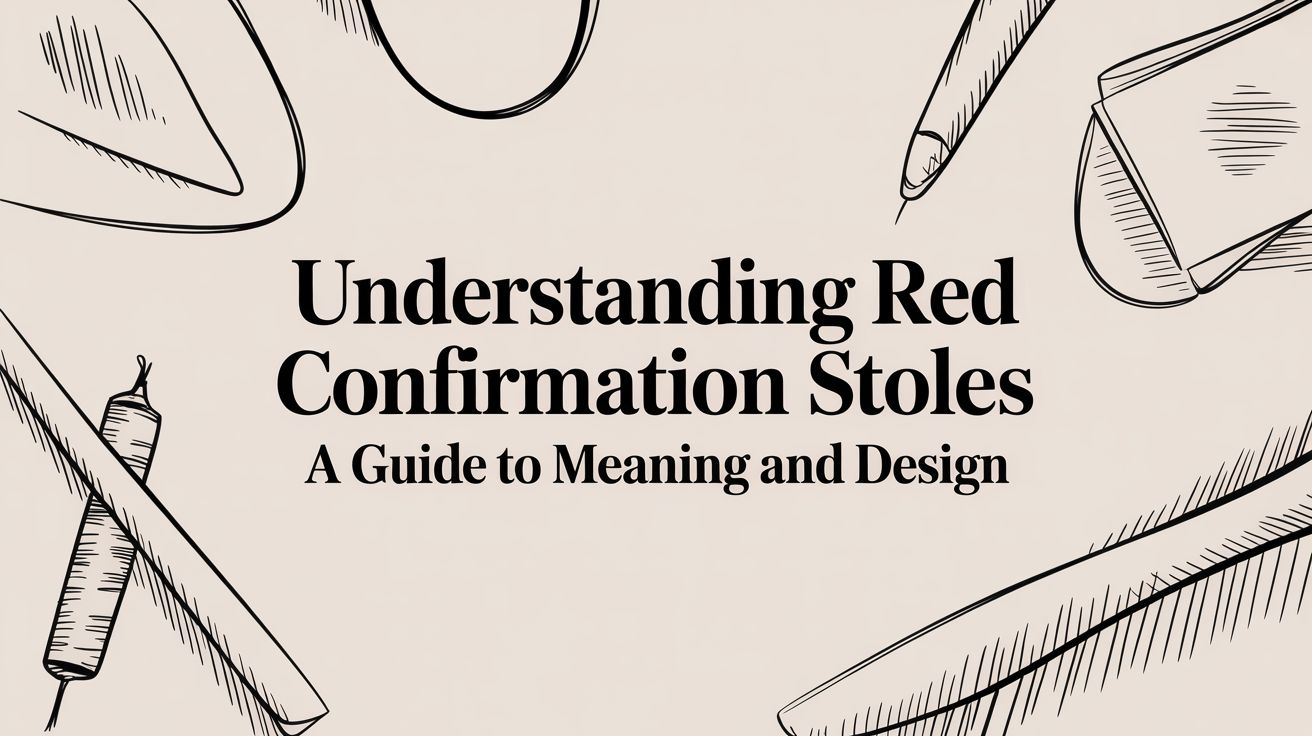 Understanding Red Confirmation Stoles: A Guide to Meaning and Design ...
