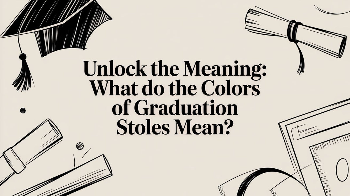Unlock the Meaning: What Do the Colors of Graduation Stoles Mean ...