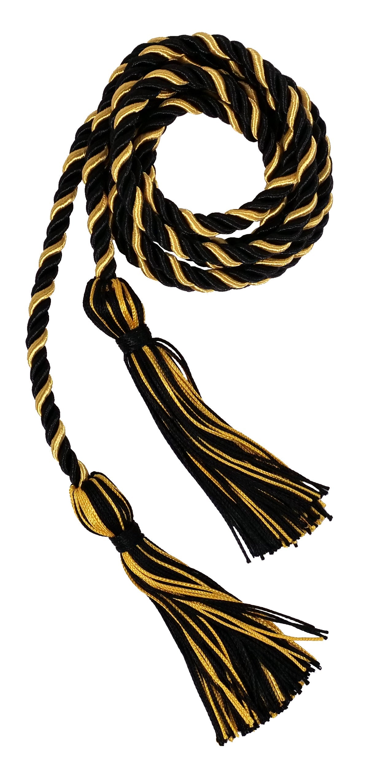 Black and Gold Two Color Graduation Honor Cord – Stoles.com