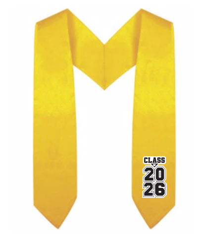 Gold Kindergarten/Preschool Class of Stole – Stoles.com