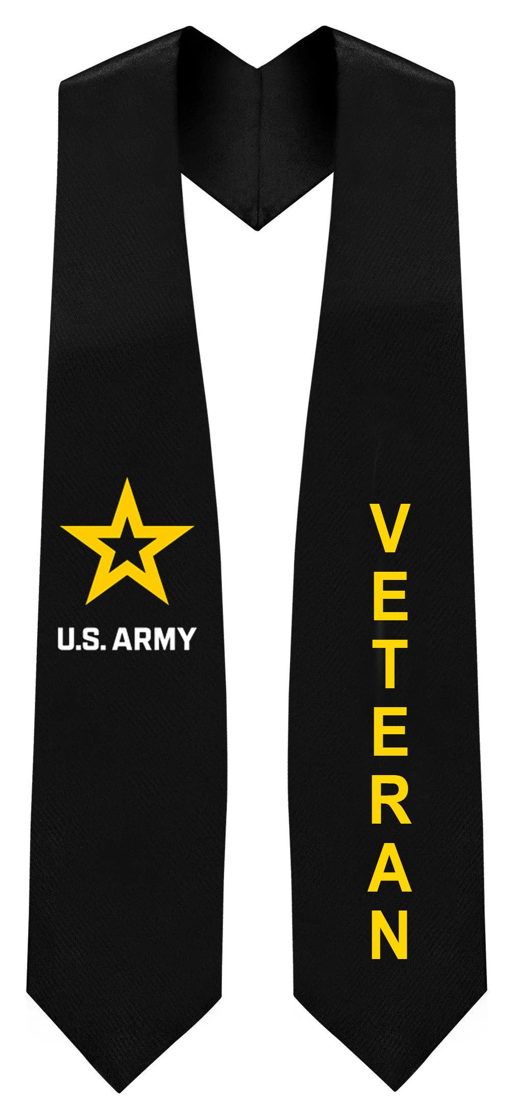 Black U.S. Army Veteran Stole – Stoles.com