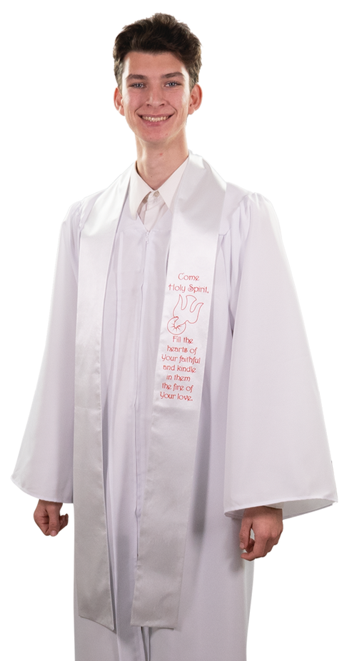 ‘Come Holy Spirit and Dove’ Confirmation Stole - Confirmation Stoles ...